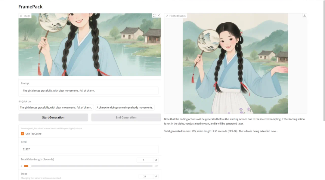 OpenBayes 教程上新丨ControlNet 作者开源新作！低门槛生成长视频，FramePack 革新视频生成 -CSDN博客