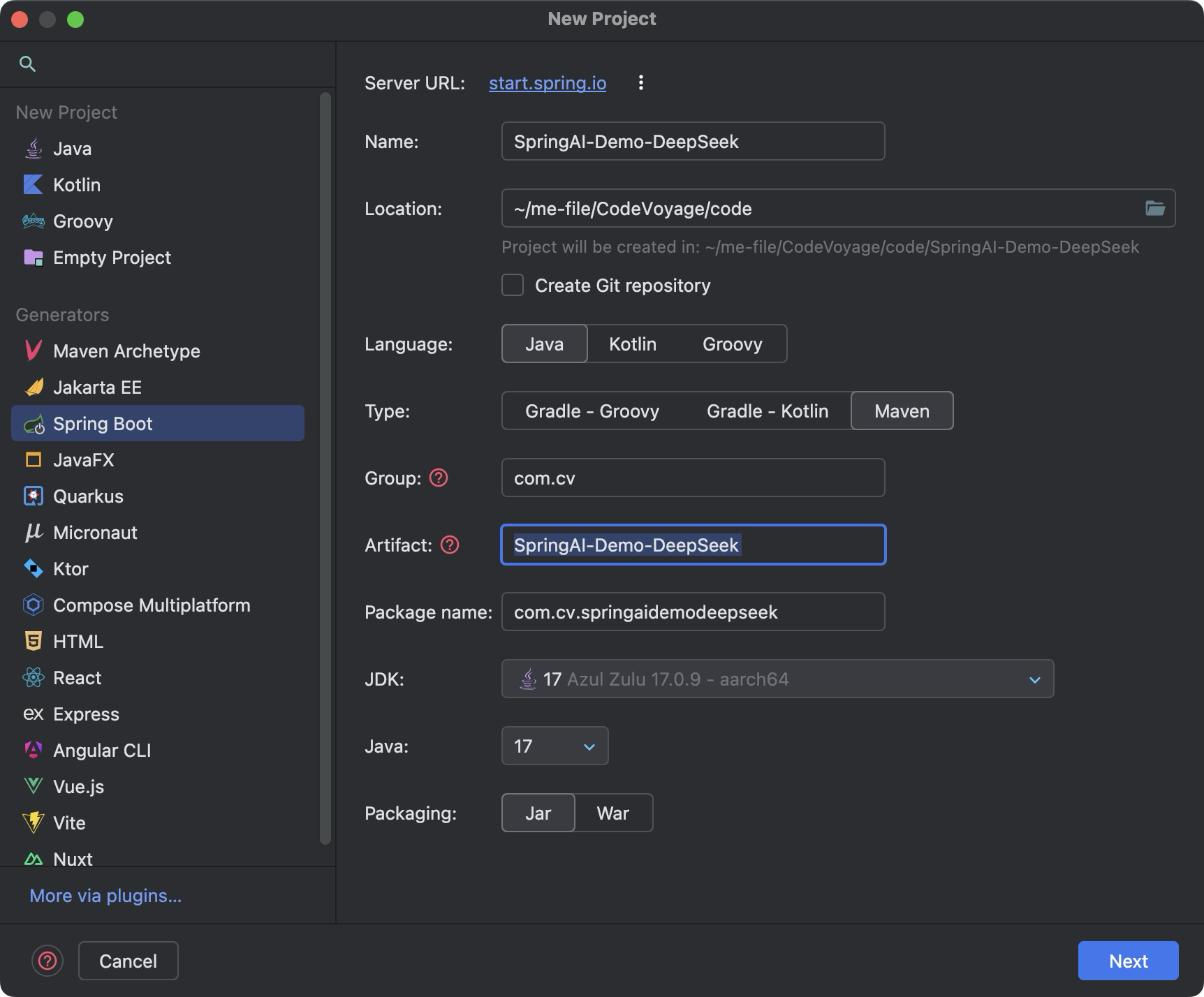 5分钟上手！Spring AI与DeepSeek的Java生态集成_springai集成deepseek-CSDN博客