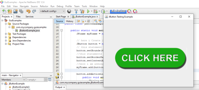 Java JButton with Examples using NetBeans-CSDN博客