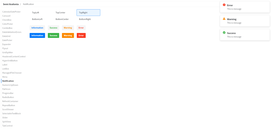 一款开源、免费、美观的 Avalonia UI 原生控件库 - Semi Avalonia-CSDN博客