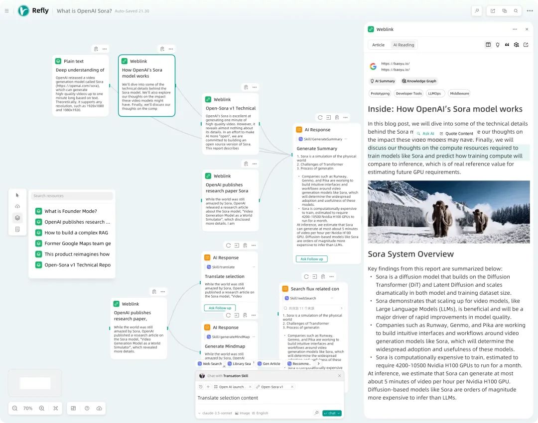 一款超强的开源AI原生创作神器，还支持最新的DeepSeek R1推理模型！_refly.ai-CSDN博客
