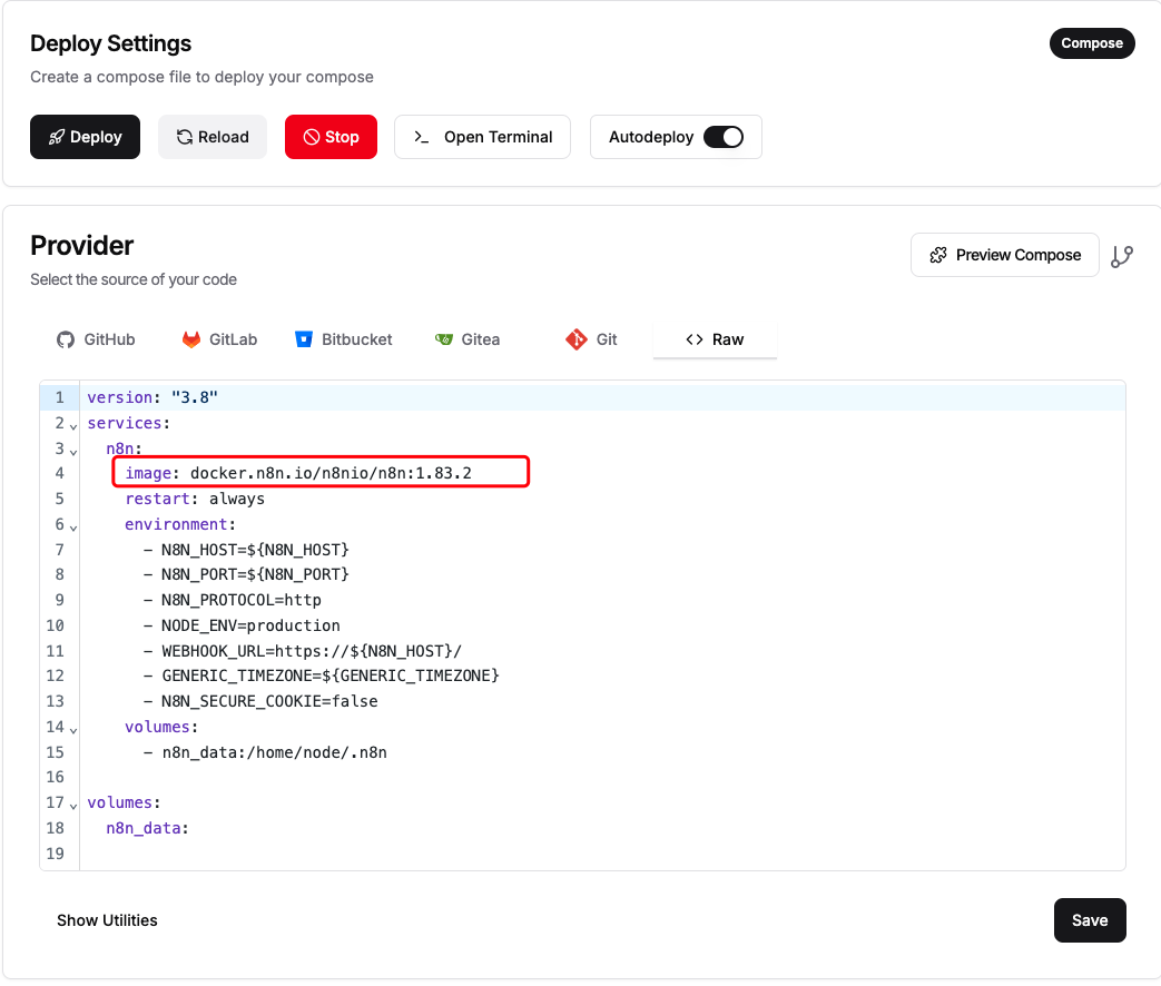 5分钟搞定！最全Dokploy部署n8n教程-CSDN博客