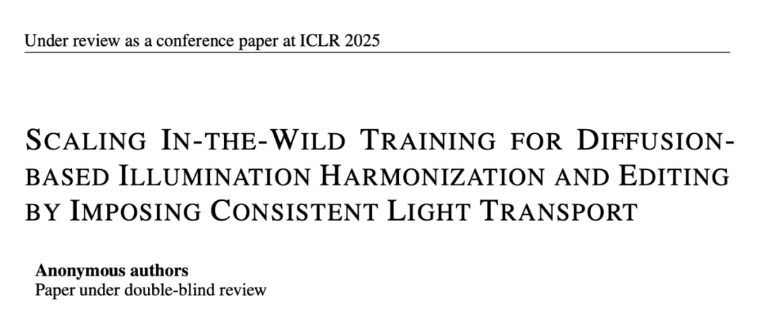 ICLR 惊现满分论文，ControlNet 作者新作 IC-Light，Github 5.8k 颗星_ic-light 论文-CSDN博客