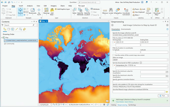 连接世界：将 Google 地球引擎带给桌面 GIS 用户！_谷歌earth engine数据调入arcgis-CSDN博客