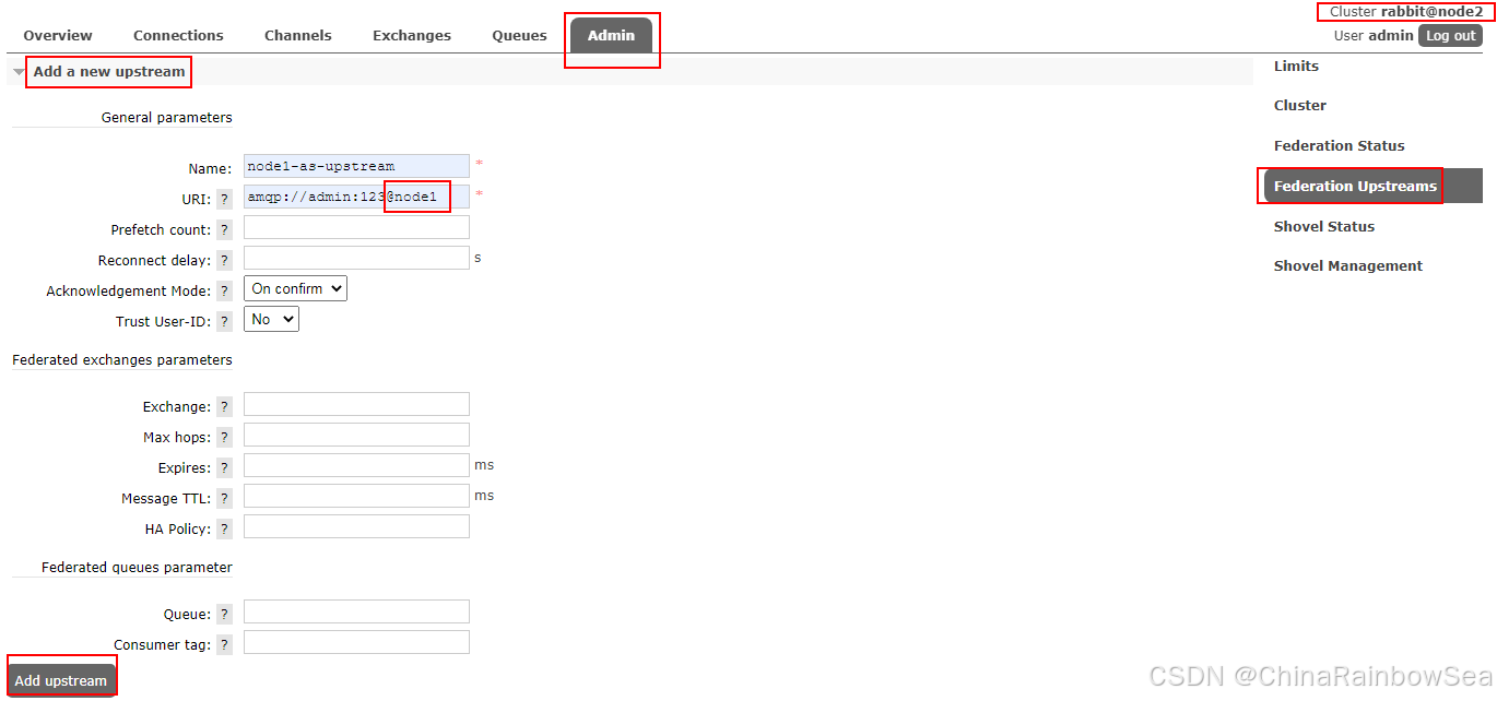 11. RabbitMQ 消息队列 Federation (Exchange 交换机和 Queue队列) + Shovel 同步的搭建配置-CSDN博客