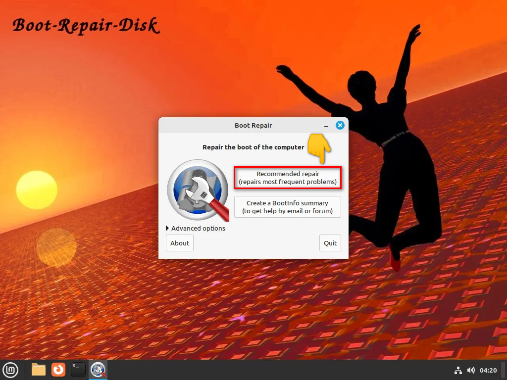 使用boot-repair-disk进行grub修复【笔记】-CSDN博客