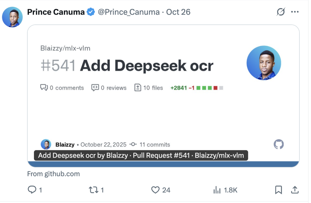 小白也能上手：mlx-vlm配置DeepSeek-OCR大模型全教程，M1 Ultra每秒280token高性能实现！-CSDN博客