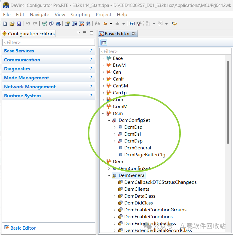 Autosar Davince如何开发诊断Dcm/Dem模块-CSDN博客