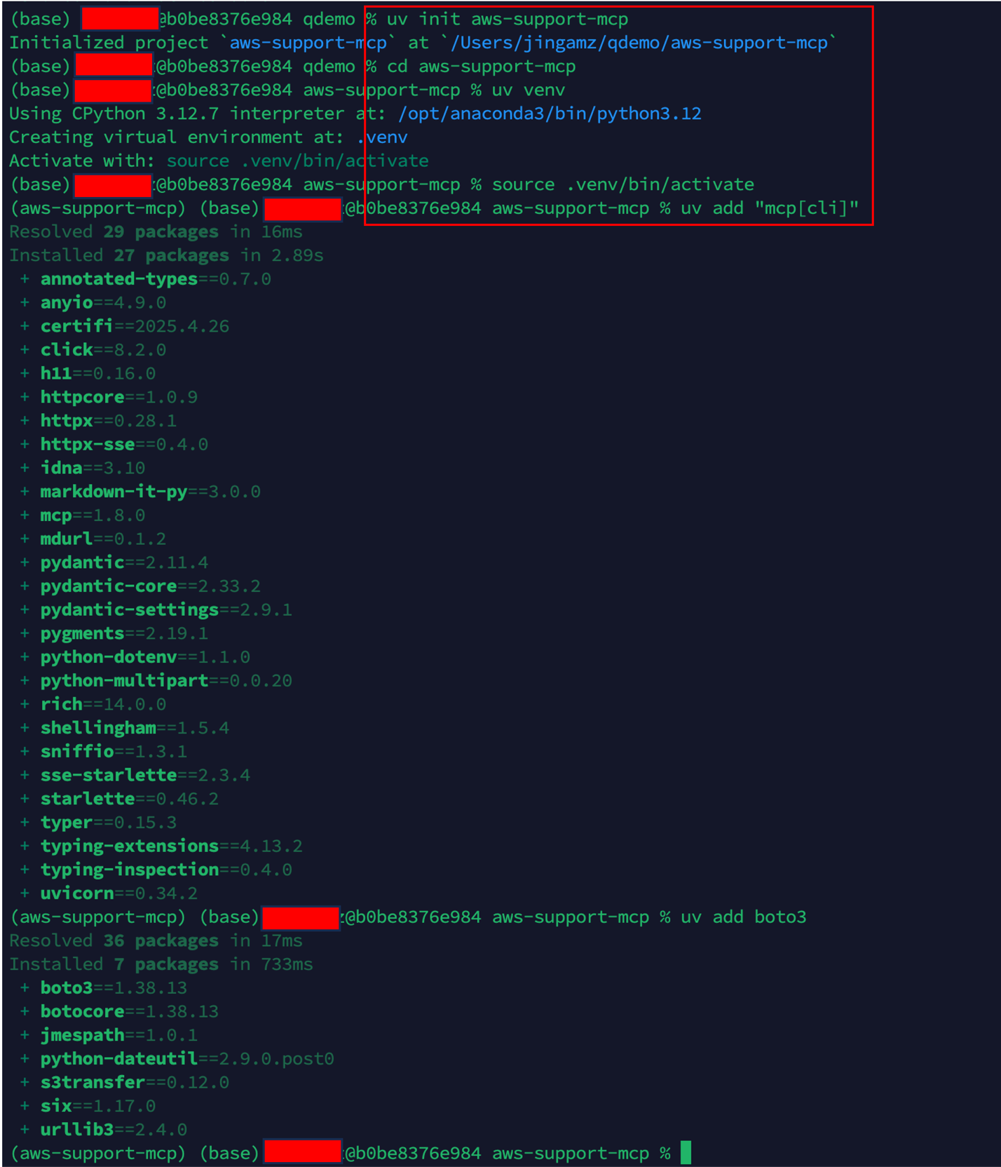使用 Amazon Q Developer CLI 调用 MCP Server 实现 Amazon Support 案例自动创建_amazon q怎么创建mcp-CSDN博客