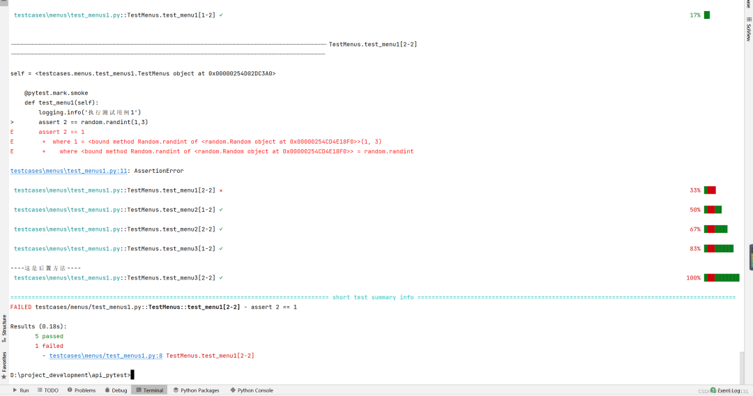 老司机都懂的Pytest常用插件_pytest-sugar-CSDN博客