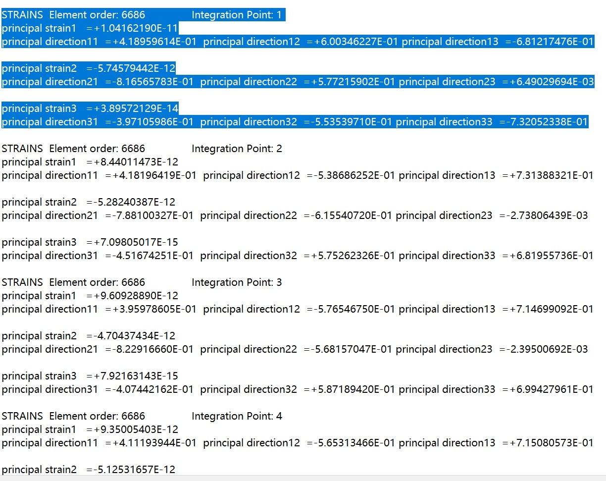 ABAQUS主应力/应变数值与方向提取插件 按SET导出指定SET单元的主应力、主应变和各主方向向量坐标插件，_abaqus 主应力方向-CSDN博客