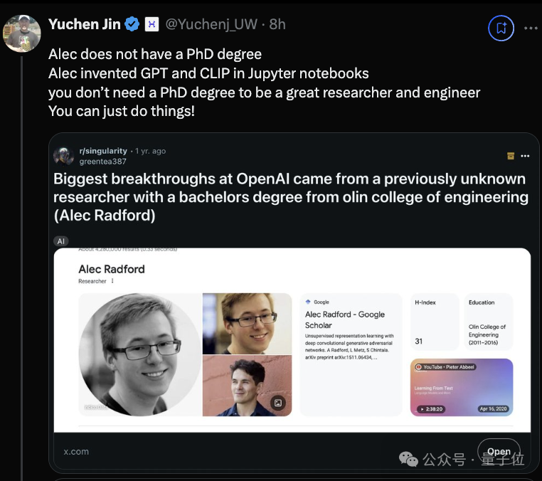 本科学历，被誉为「爱因斯坦级」天才，Alec Radford大神离职OpenAI-CSDN博客
