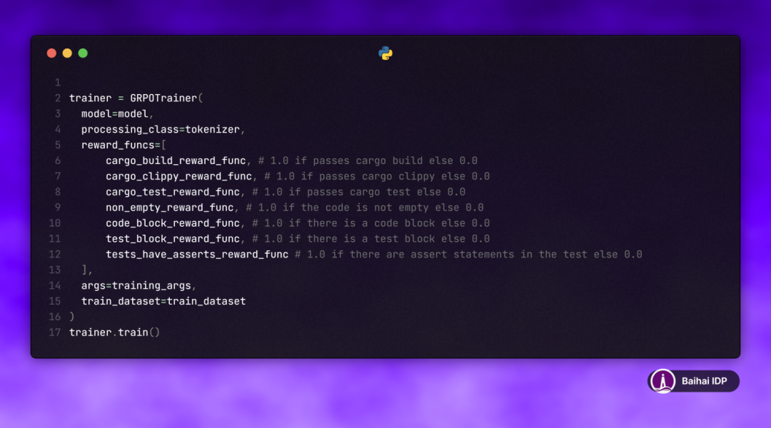 基于 DeepSeek GRPO 的 1.5B Rust 代码生成模型训练实战_如何训练deepseek1.5b-CSDN博客