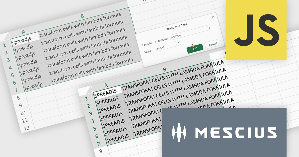 SpreadJS 18.2 将LAMBDA函数直接应用于单元格选择-CSDN博客