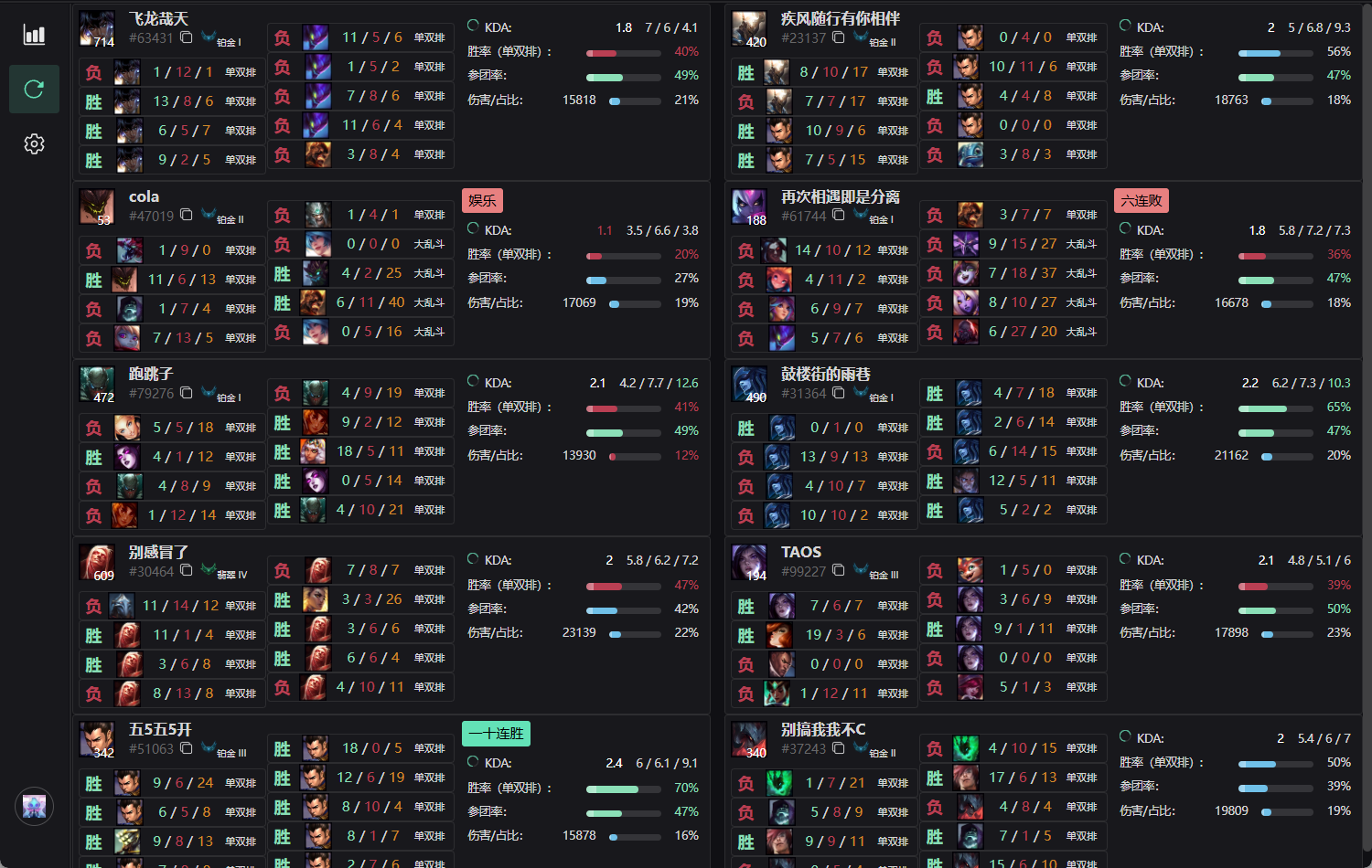 2025年6月最新！免费开源的《英雄联盟》自动查询对局战绩工具_lol战绩查询工具-CSDN博客