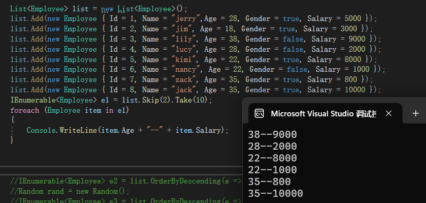 c# Linq语法学习_c# linq where-CSDN博客