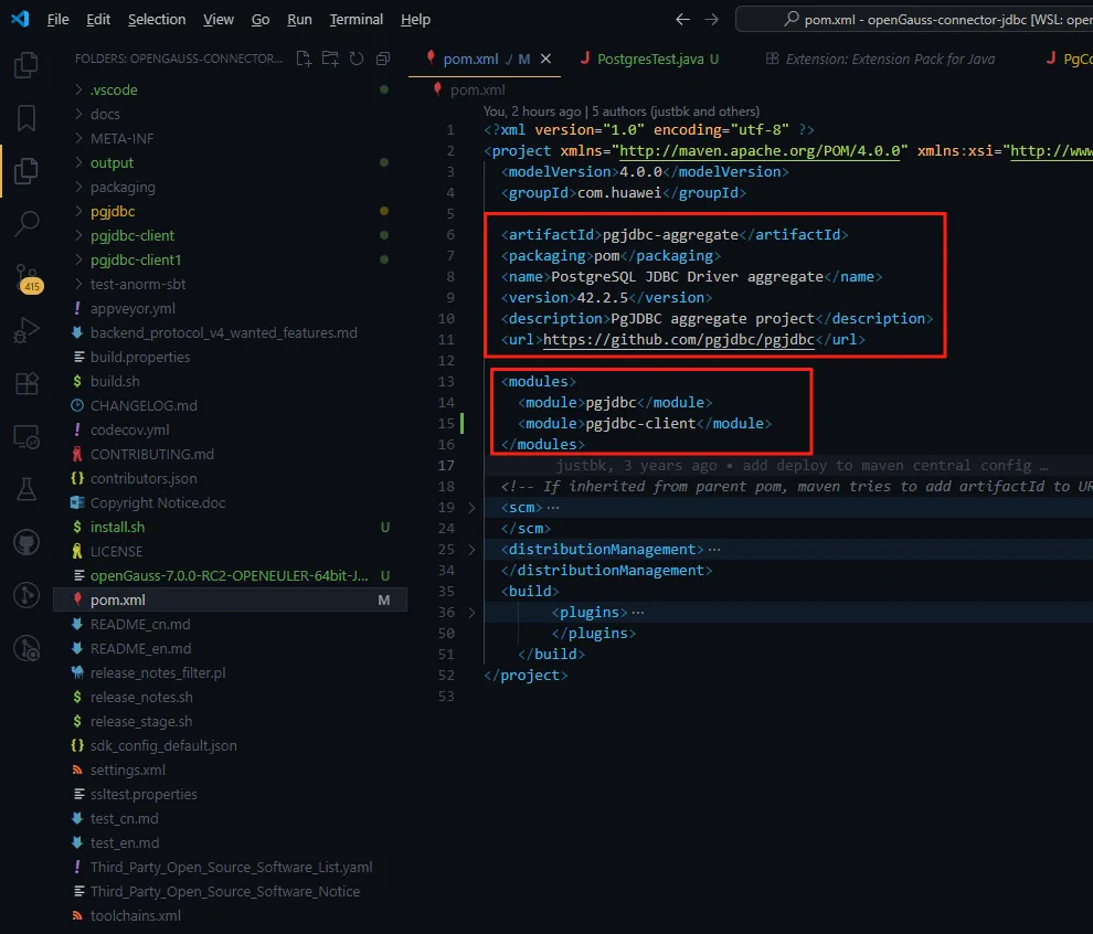 openGauss JDBC 驱动调试环境搭建指南_opengauss maven-CSDN博客
