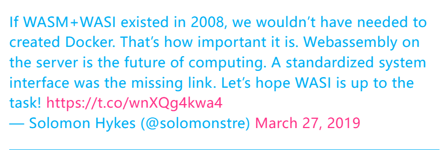 Docker 已成过去式！WebAssembly 将取代容器？-CSDN博客