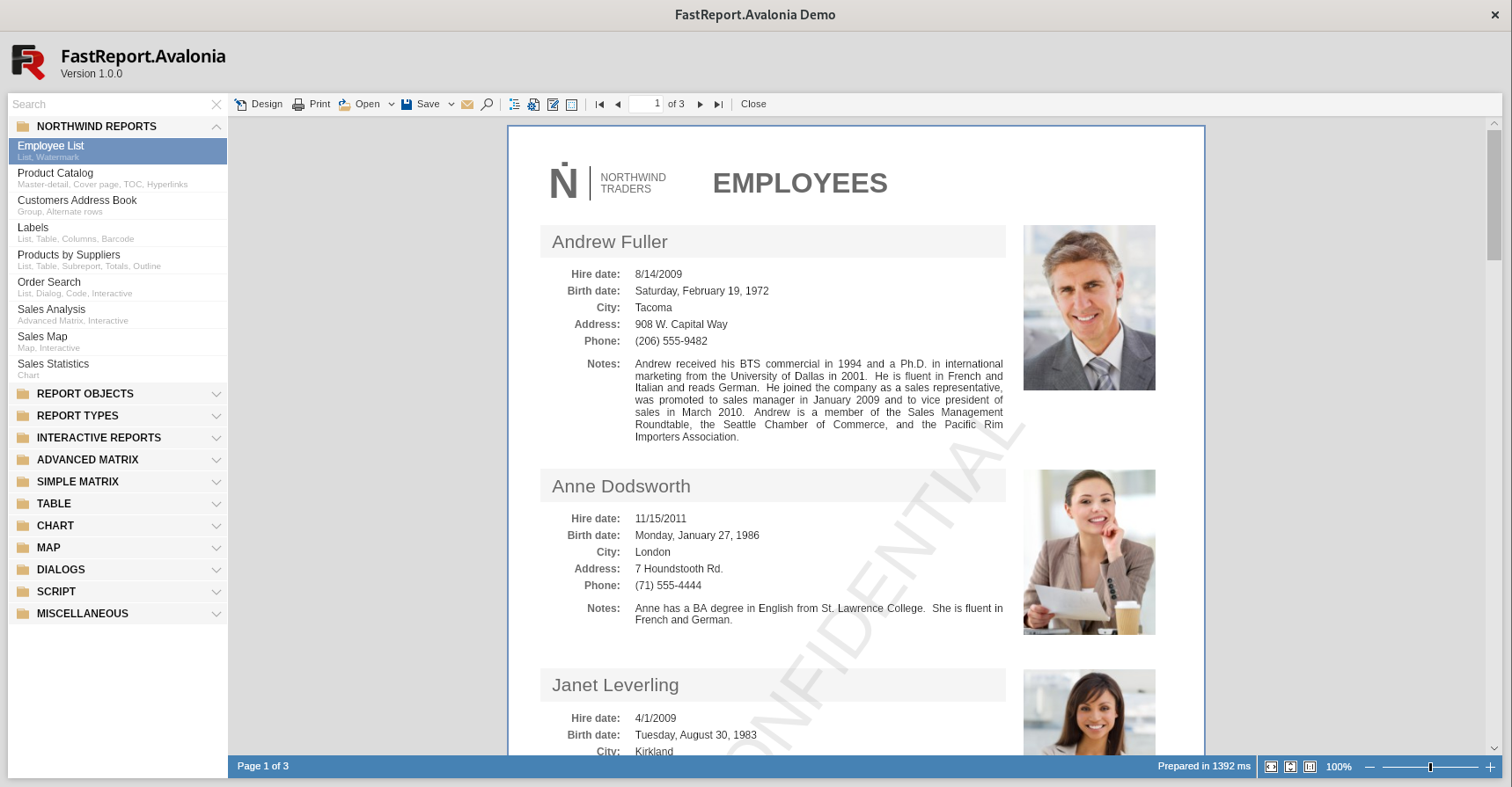 如何在 Fedora Workstation 上通过 Wayland 协议使用 FastReport .NET Avalonia ...