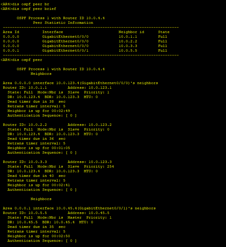 HCIP-Datacom-Core 1.3实验 OSPF 的邻接关系和 LSA-CSDN博客