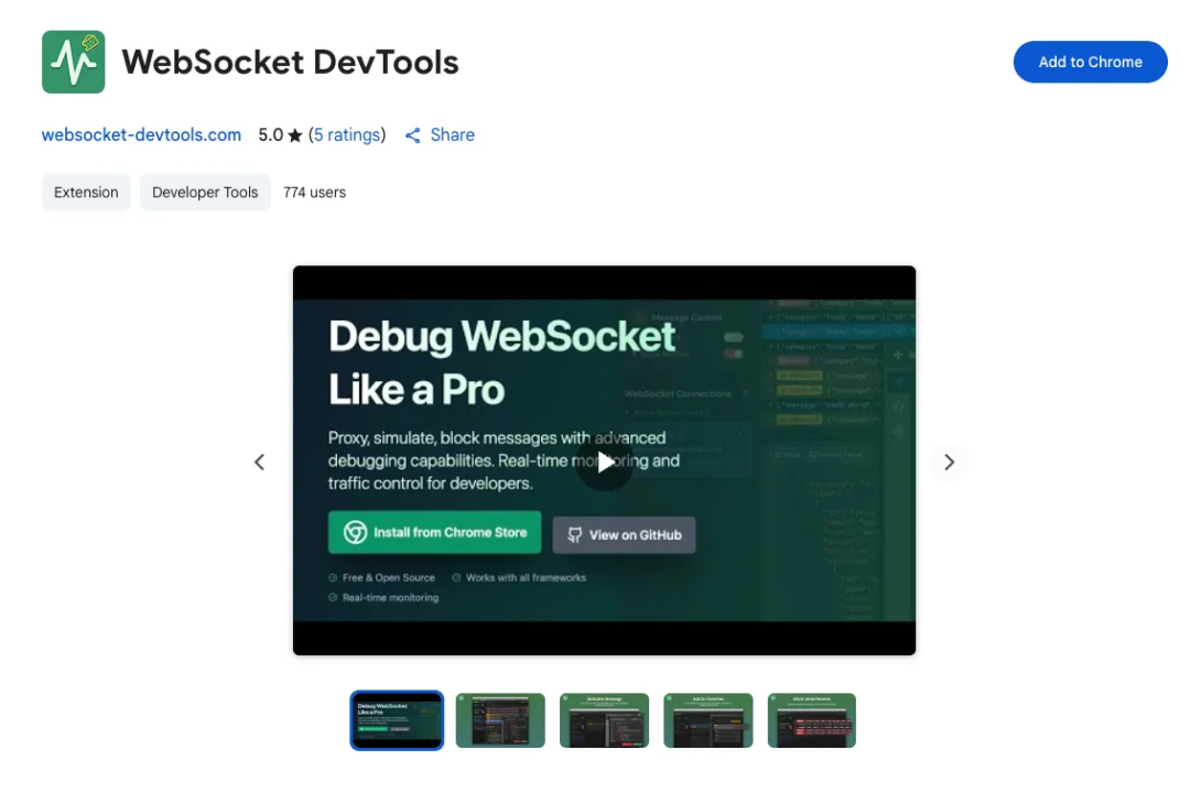 WebSocket调试神器来了！30秒搞定抓包_websocket devtools-CSDN博客