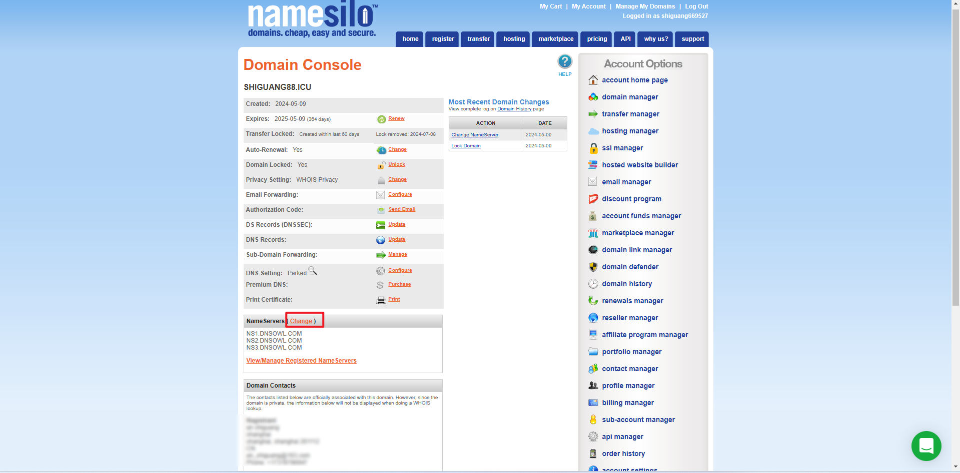 使用namesilo注册域名并托管到CloudFlare_namesilo 支付宝-CSDN博客