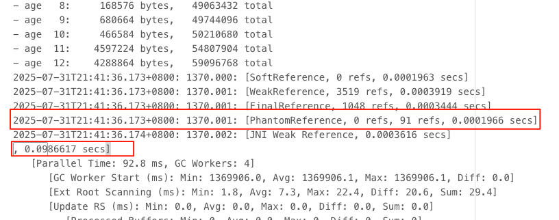 虚引用GC耗时分析优化（由 1.2 降低至 0.1 秒）-CSDN博客