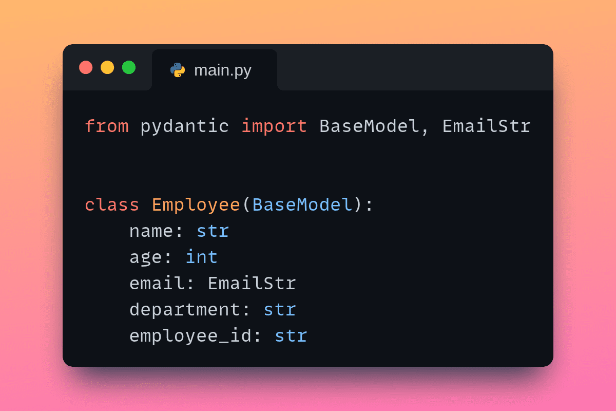 Python Pydantic终极指南：3大核心功能+10个实战案例，让你代码质量飙升200%！-CSDN博客