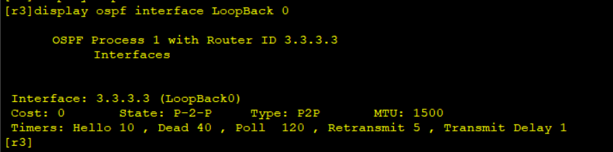 OSPF的接口网络类型_loopback0接口的网络类型为broadcast-CSDN博客