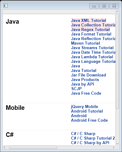 第三百九十节 JavaFX教程 - JavaFX WebView-CSDN博客