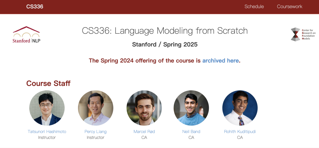 2025年最新最好的大模型入门课：斯坦福2025 CS336课程全公开-CSDN博客
