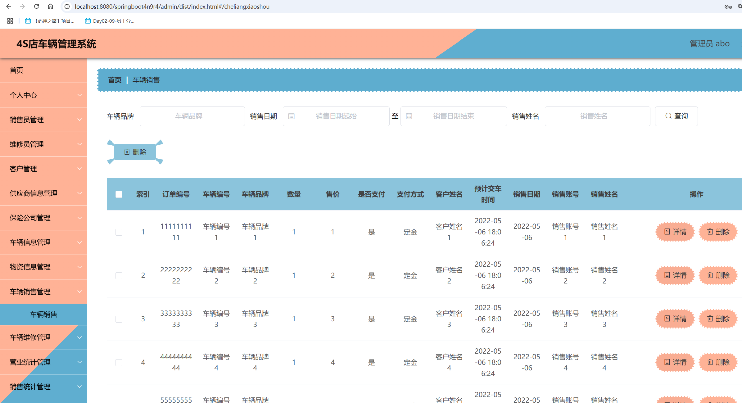 基于Java+SpringBoot的4S店车辆管理系统-CSDN博客