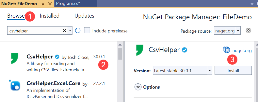 C# Read CSV File-CSDN博客