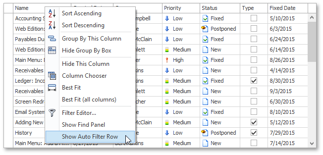 DevExpress WinForms中文教程：Data Grid - 过滤和定位行API_devexpress winform教程-CSDN博客