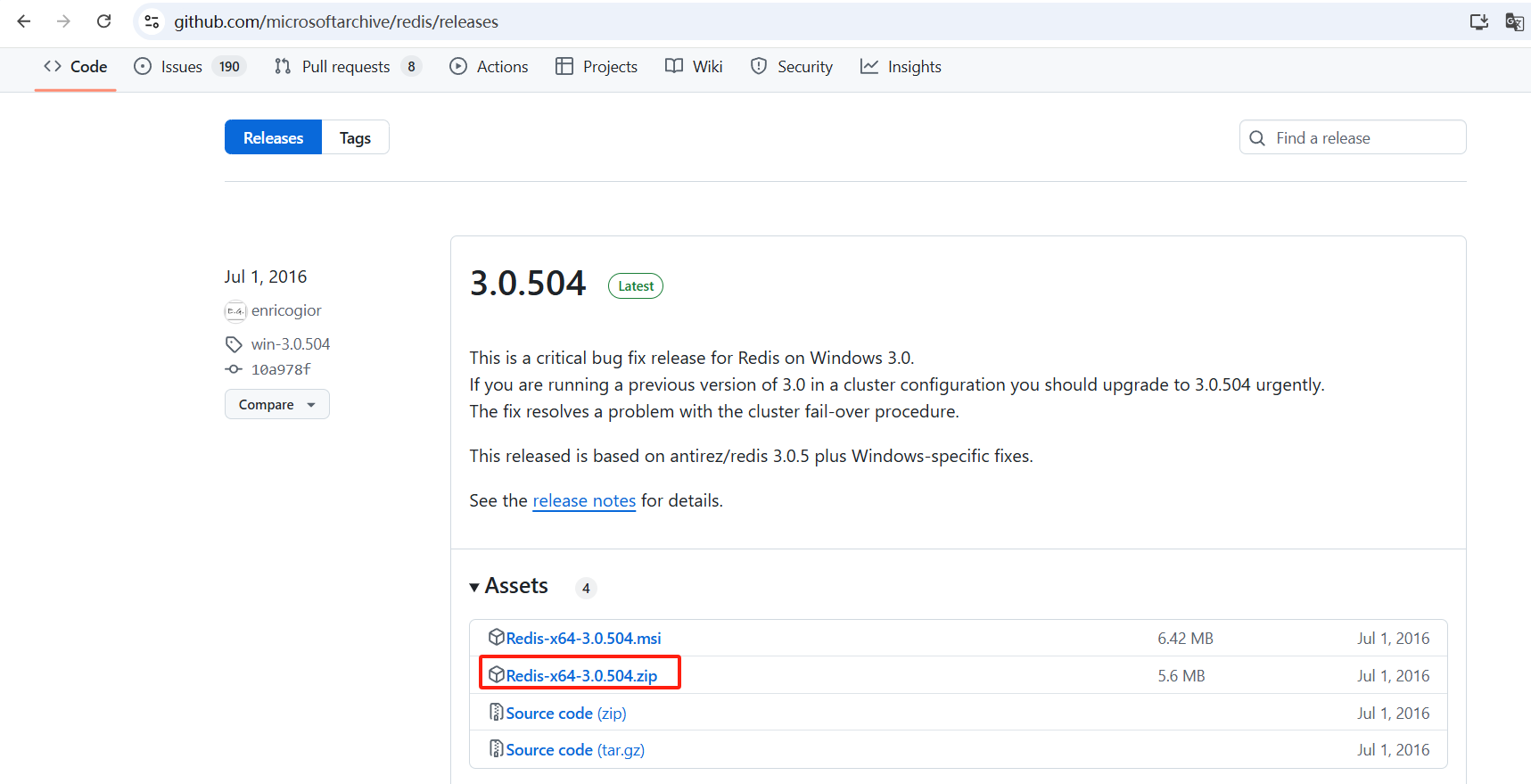 本地Windows系统安装Redis及SpringBoot整合Redis_redis windows 下载-CSDN博客