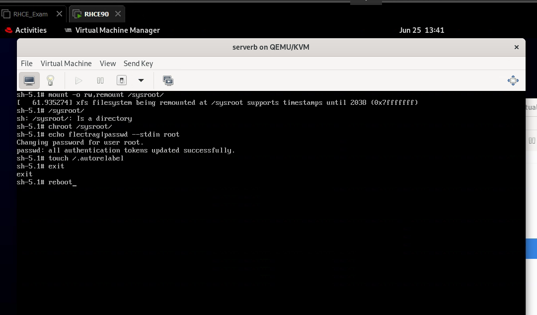 【RHCSA】设置root密码_flectrag-CSDN博客