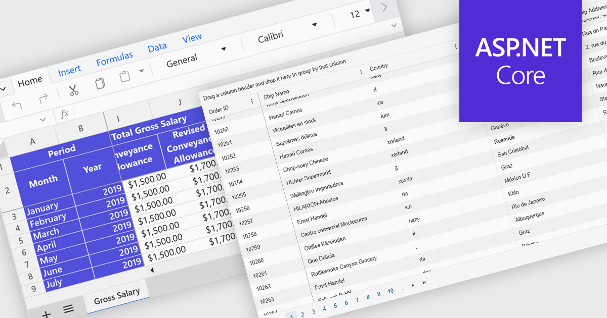 使用固定行和列轻松导航-Telerik ASP.NET Core 电子表格-CSDN博客