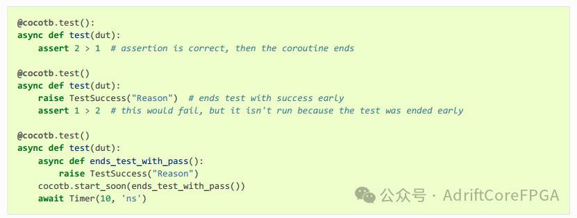 用Python给Verilog设计自仿（三）：Cocotb高频语法，从此告别SV手写_cocotb force-CSDN博客
