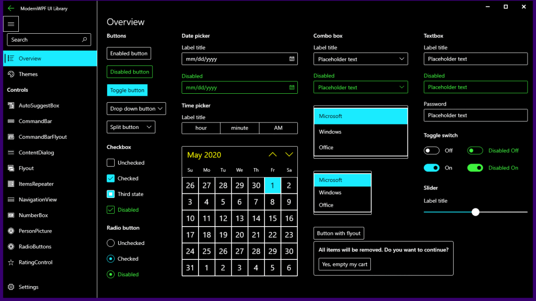 ModernWPF UI 库：为你的 WPF 应用赋予现代化外观与体验-CSDN博客
