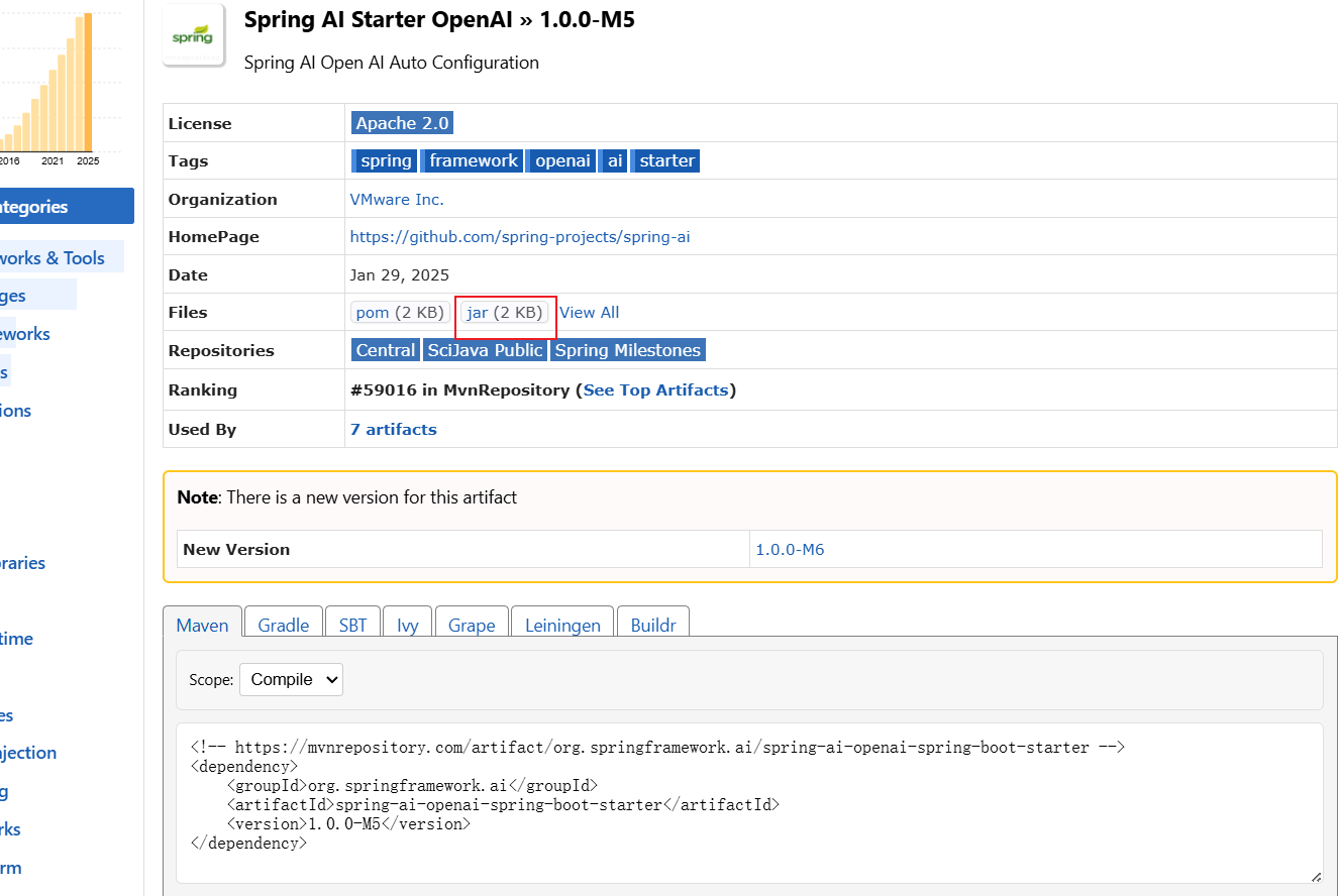springai的openai依赖无法下载_org.springframework.ai包下载-CSDN博客