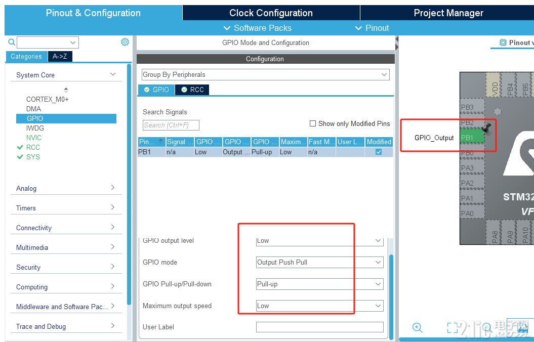 STM32WB]【STM32WB09KE测评】点灯 与 串口输出_stm32wb09ke原理图-CSDN博客