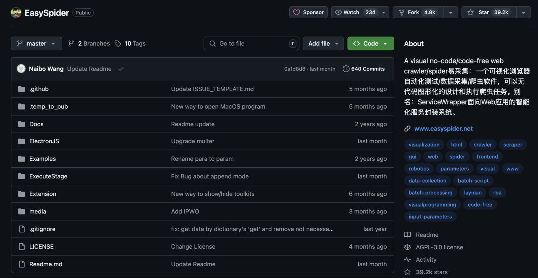 这 4 个神级开源爬虫神器，太牛批了啊。-CSDN博客
