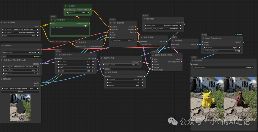 【Comfyui】Nunchaku Flux fill | Redux | Depth 全系加速工作流【含workflow模型】_nunchaku工作流-CSDN博客