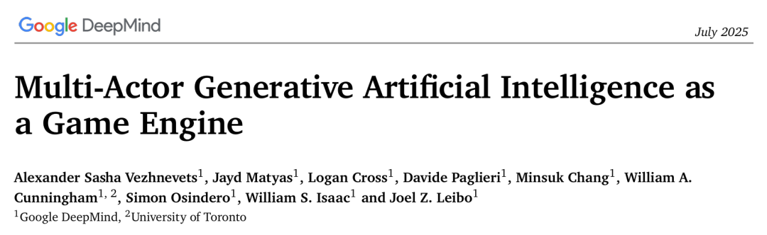 DeepMind让AI当「上帝」，导演一场只有AI演员的「西部世界」-CSDN博客