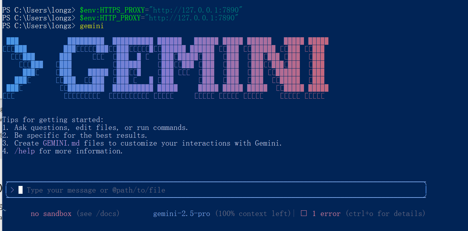 顶级大模型白嫖:Gemini CLI保姆级安装教程_gmini-cli-CSDN博客