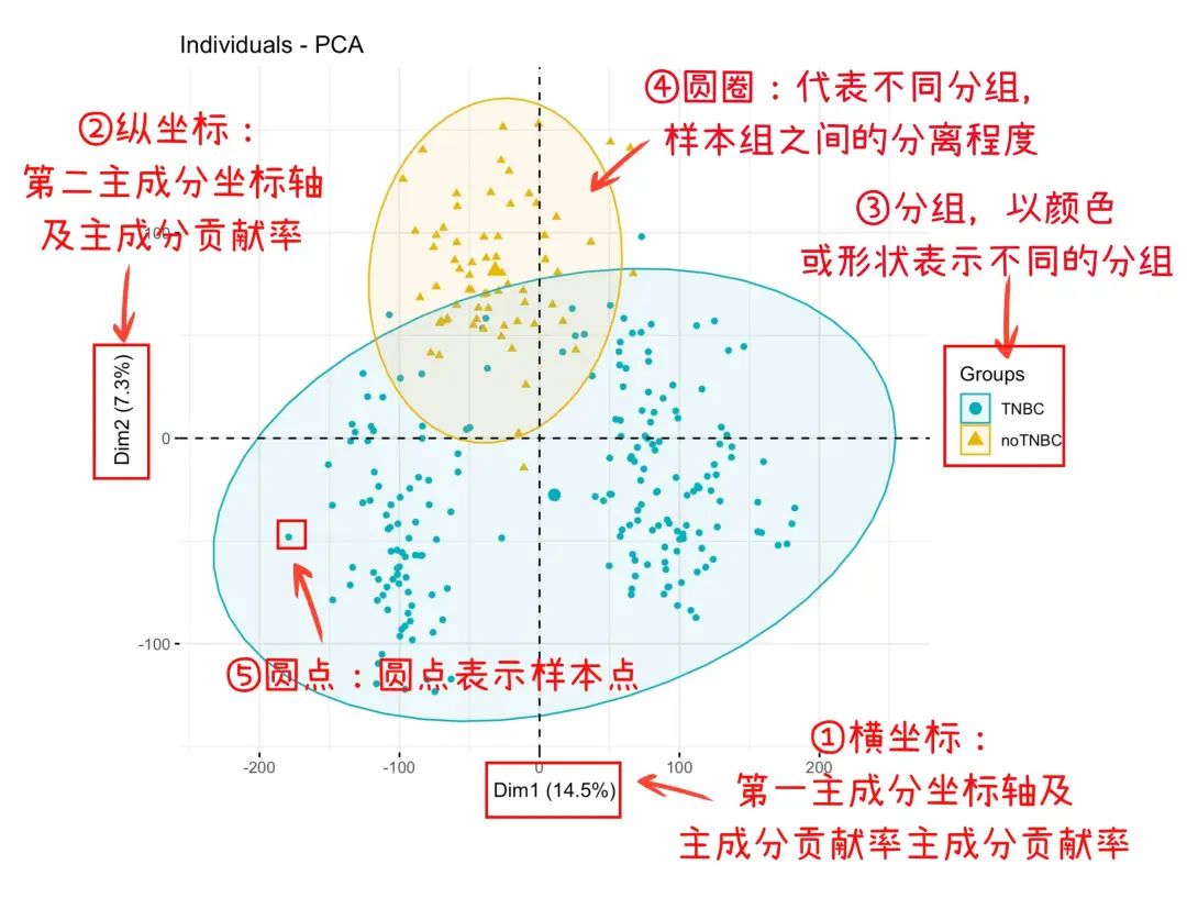PCA图怎么看？一分钟看懂主成分分析_主成分分析第一主成分分不开-CSDN博客