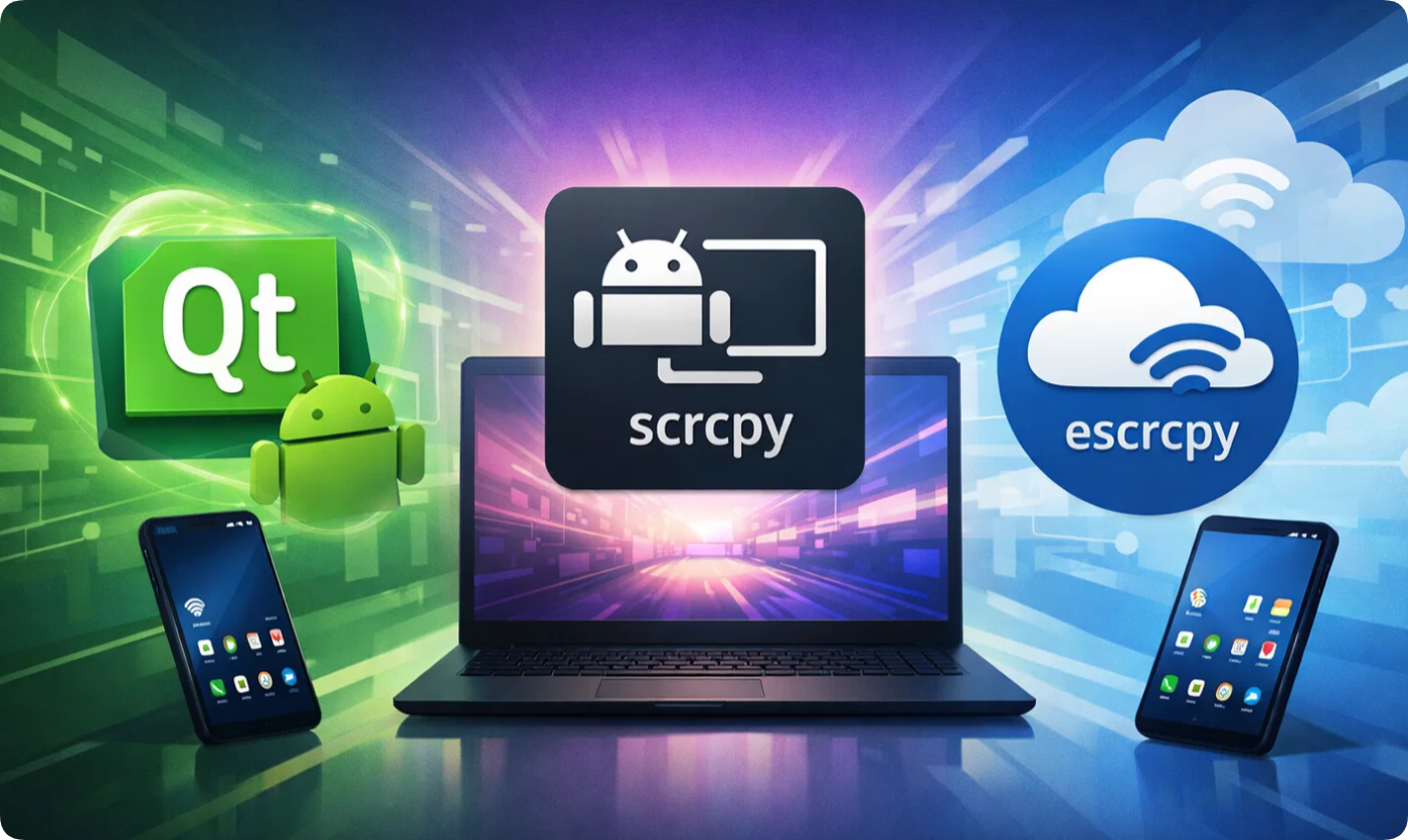 三大开源投屏神器横评：QtScrcpy、scrcpy、escrcpy 谁才是跨平台控制 Android 的最优解？-CSDN博客