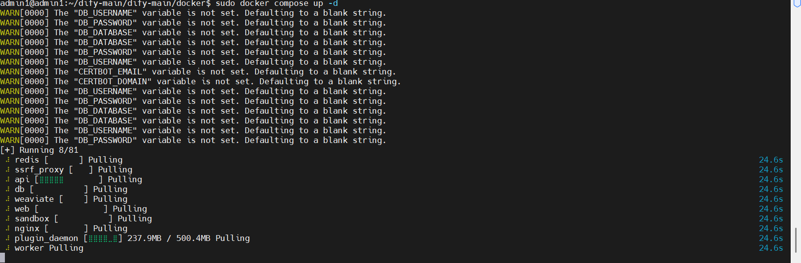 Linux基于docker安装dify_linux docker dify-CSDN博客