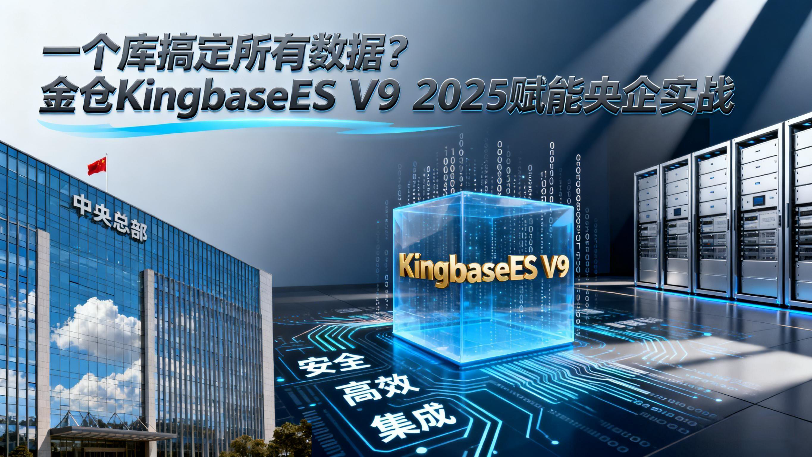 一个库搞定所有数据？金仓KingbaseES V9 2025赋能央企实战-CSDN博客