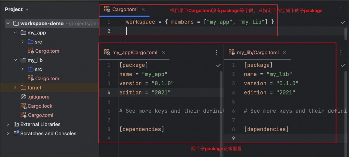 Rust工作空间（workspace）实践_rust workspace-CSDN博客